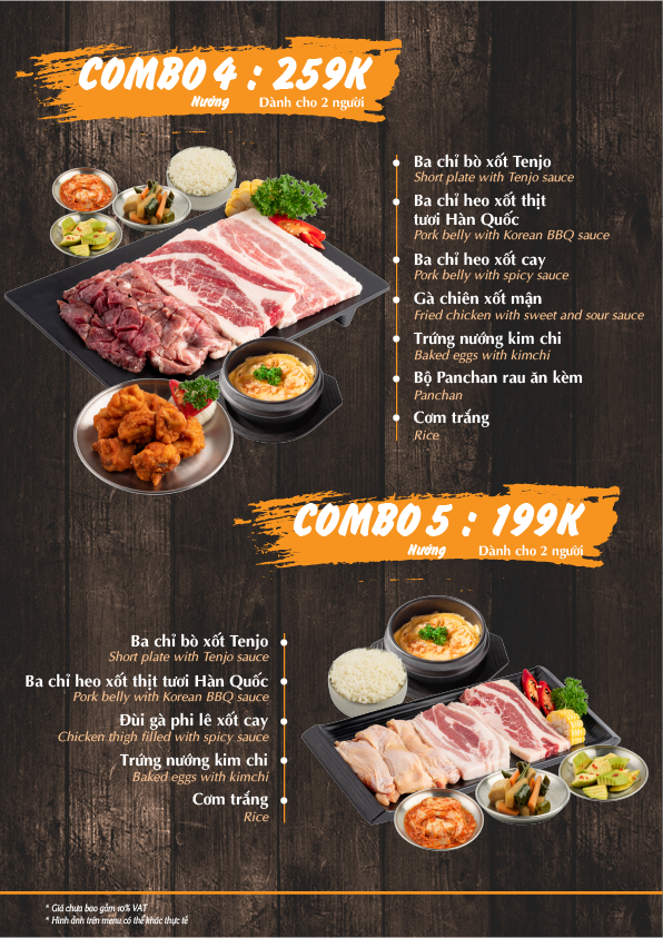 Menu Miền Nam - BukBuk